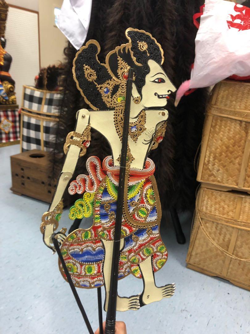 Balinese Shadow puppets (wayang parwa), Furniture & Home Living, Home ...