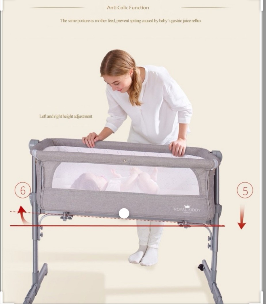Bedside cot, Babies & Kids, Baby Nursery & Kids Furniture, Cots & Cribs ...