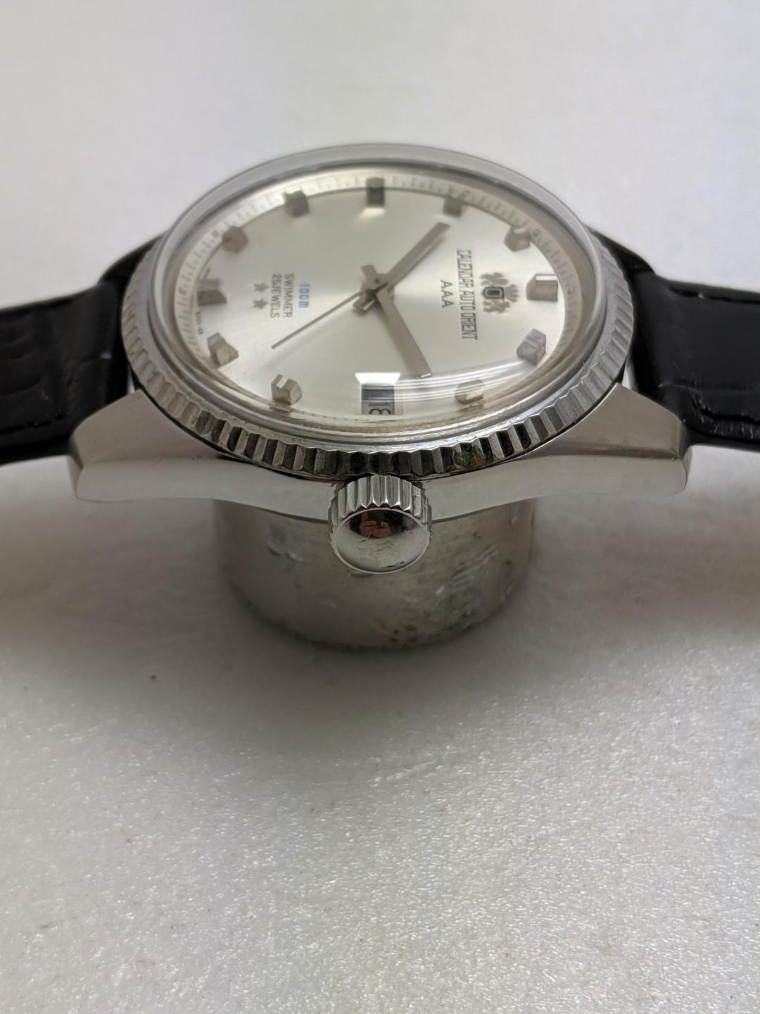 CALENDAR AUTO ORIENT AAA 100M SWIMMER 25 JEWELS AUTOMATIC WATCH, Luxury ...