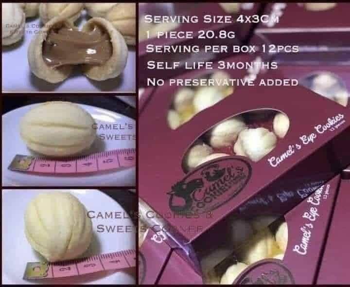 CAMEL EYE COOKIES, Food & Drinks, Homemade Bakes on Carousell