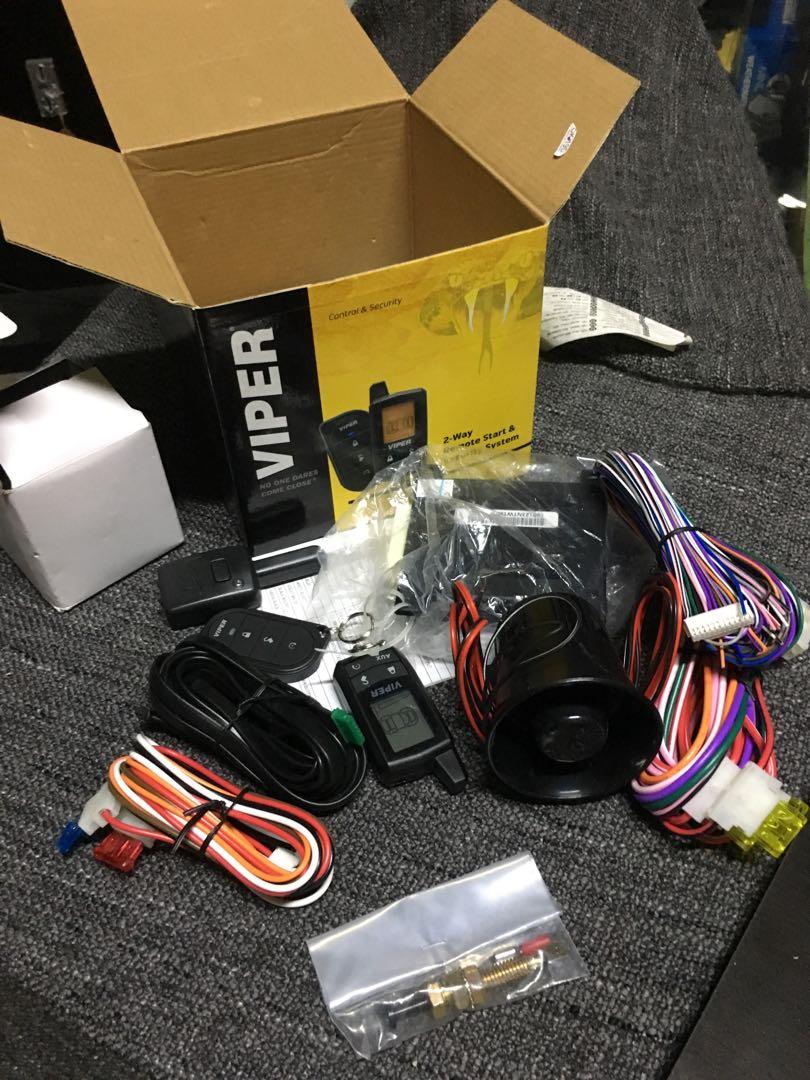 Car Alarm - two way remote, Furniture & Home Living, Security & Locks ...