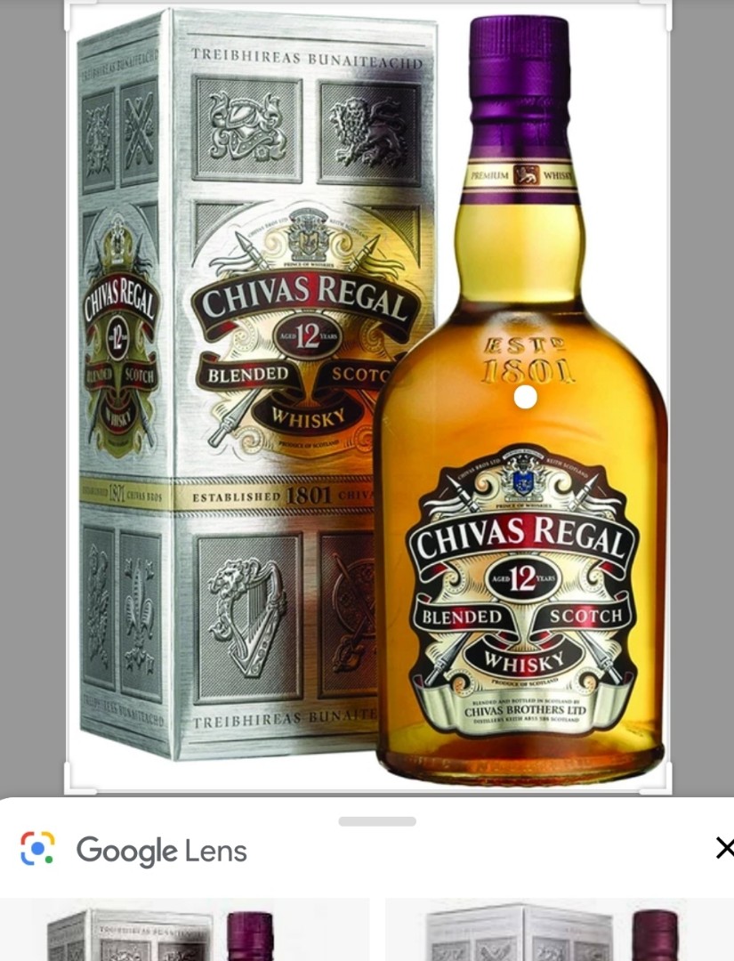 Chivas Regal 12 Years & Black Label, Food & Drinks, Alcoholic Beverages ...