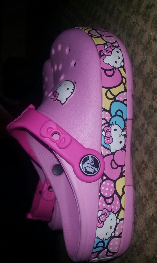 Crocs light up hello kitty, Babies & Kids, Baby Nursery & Kids ...
