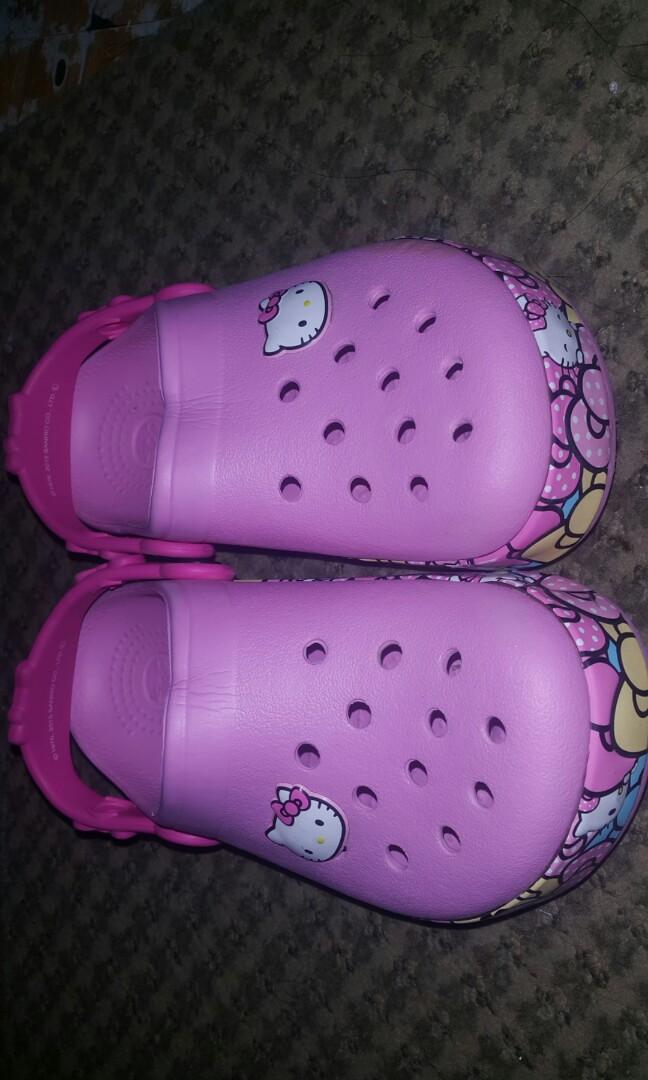 Crocs light up hello kitty, Babies & Kids, Baby Nursery & Kids ...