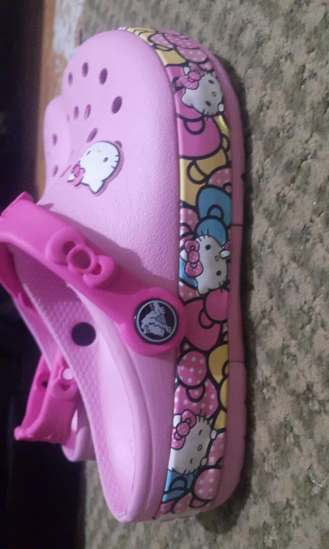Crocs light up hello kitty, Babies & Kids, Baby Nursery & Kids ...