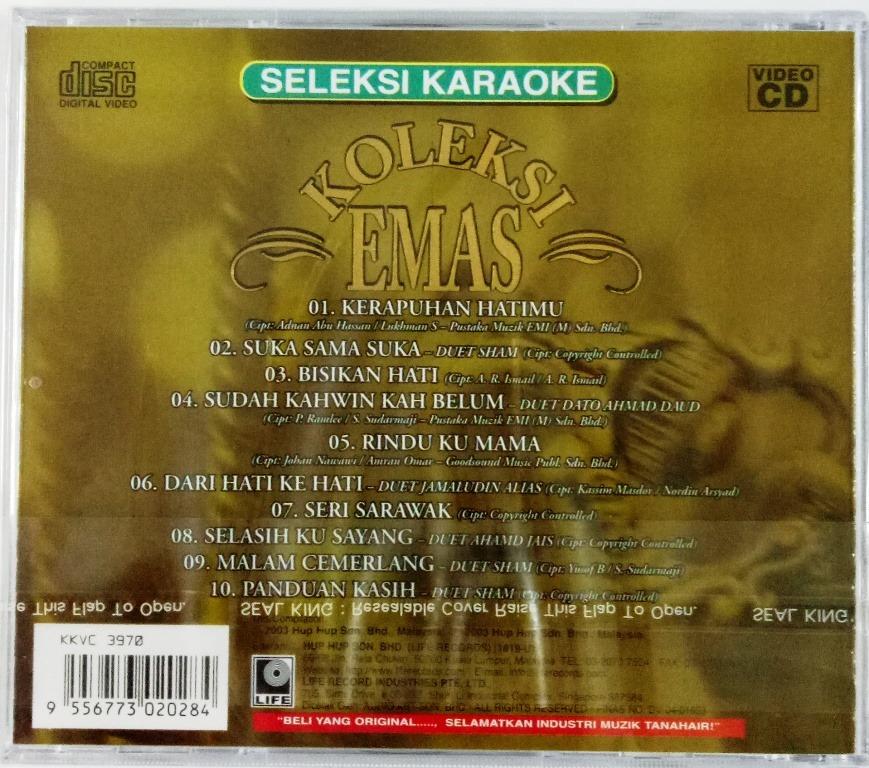 Datin Rafeah Buang Koleksi Emas VCD Karaoke, Hobbies & Toys, Music ...
