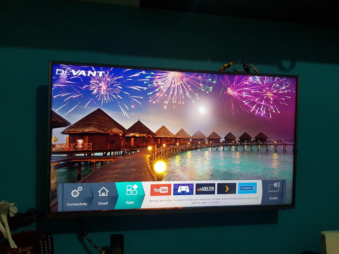 Devant 40UHV200 Smart TV, TV & Home Appliances, TV & Entertainment ...