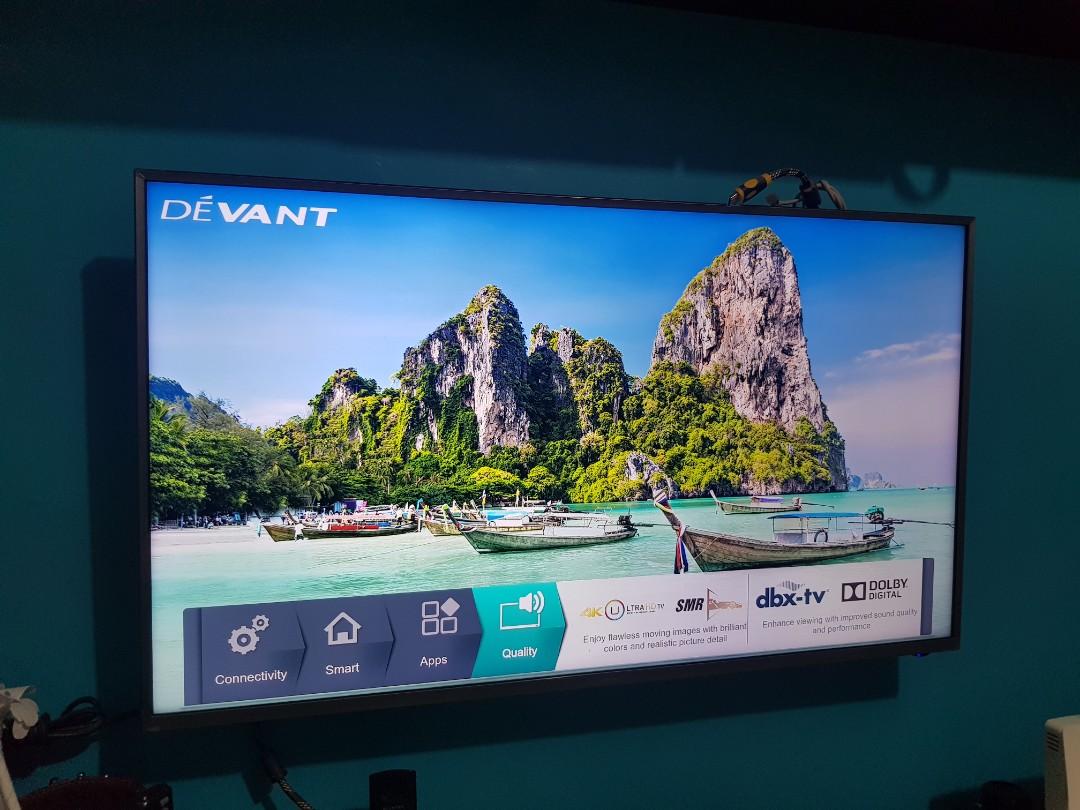 Devant 40UHV200 Smart TV, TV & Home Appliances, TV & Entertainment ...