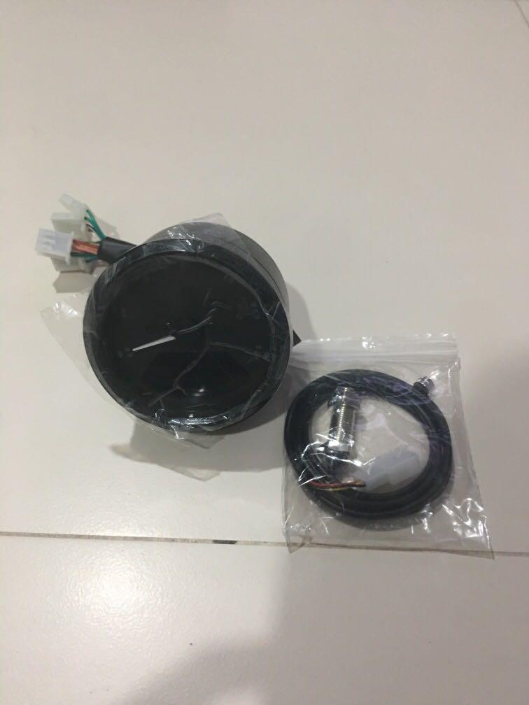 Digital Speedometer (Cafe Racer), Motorcycles, Motorcycle Accessories ...