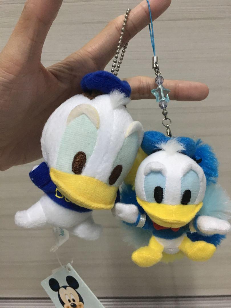 Donald Duck Mini Plushies, Hobbies & Toys, Toys & Games on Carousell