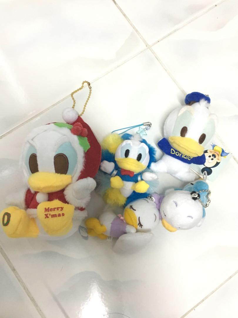 Donald Duck Mini Plushies, Hobbies & Toys, Toys & Games on Carousell