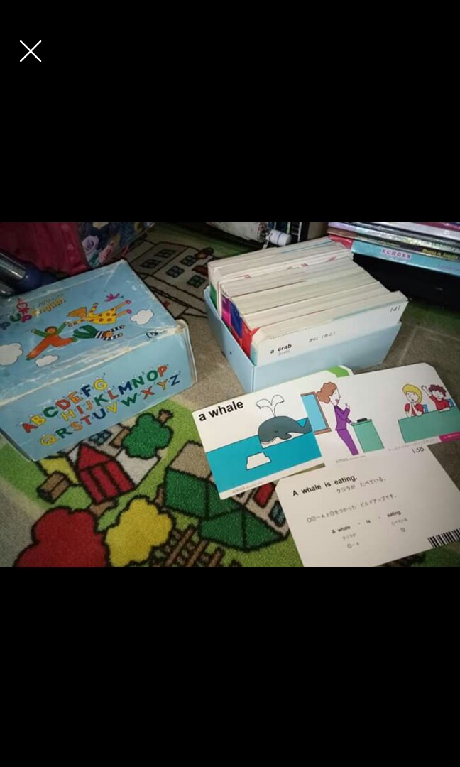 Flashcards of wprds and sentences, Babies & Kids, Infant Playtime on ...