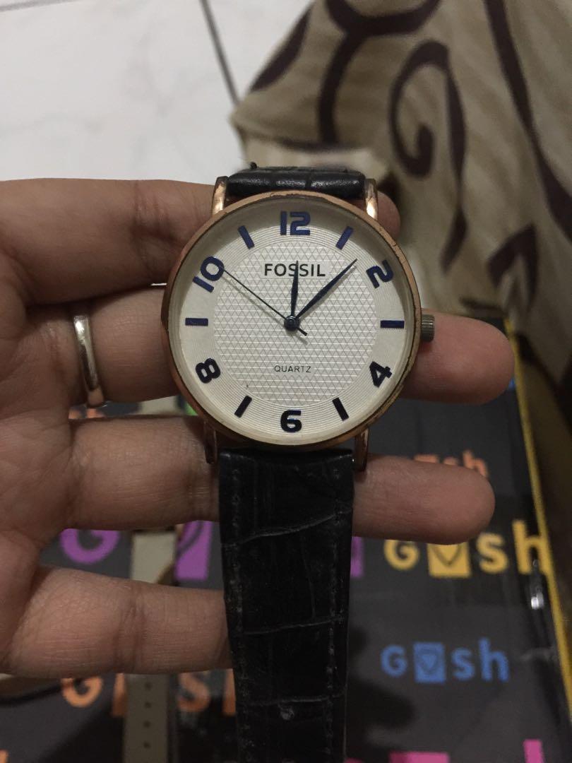 FOSSIL DW ROLEX LEVIS, Fesyen Wanita, Jam Tangan di Carousell