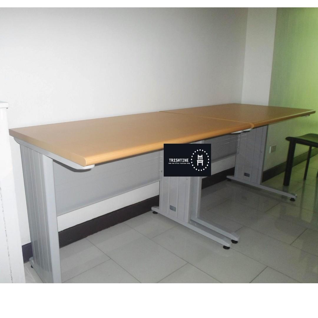 Freestanding Table with Modesty Panel, Furniture & Home Living, Office ...