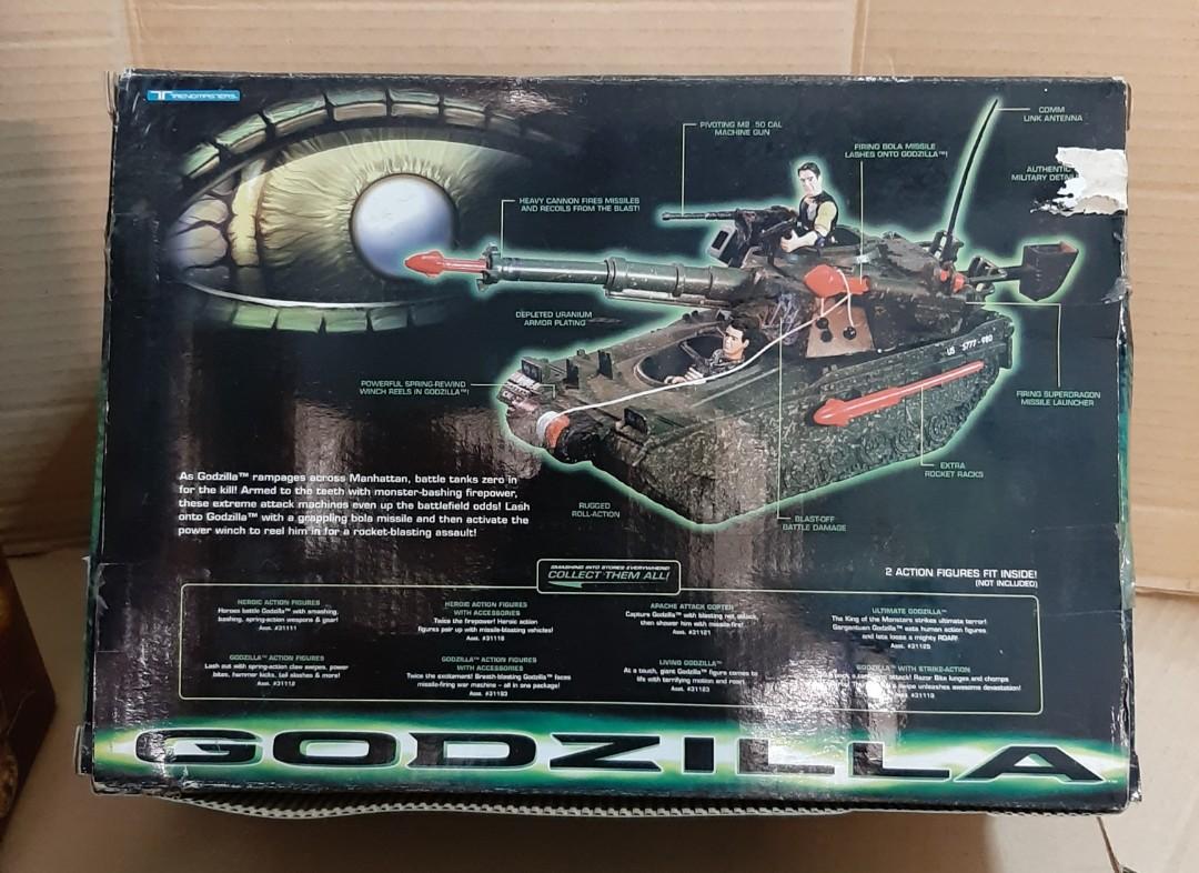 Godzilla Thunderblast Tank with Recoil Cannon, Hobbies & Toys, Toys ...