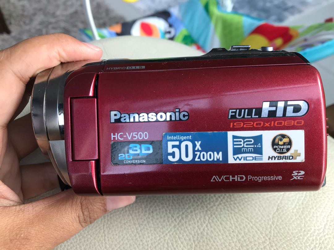 Handycam HC-V500 camcorder, Photography, Video Cameras on Carousell