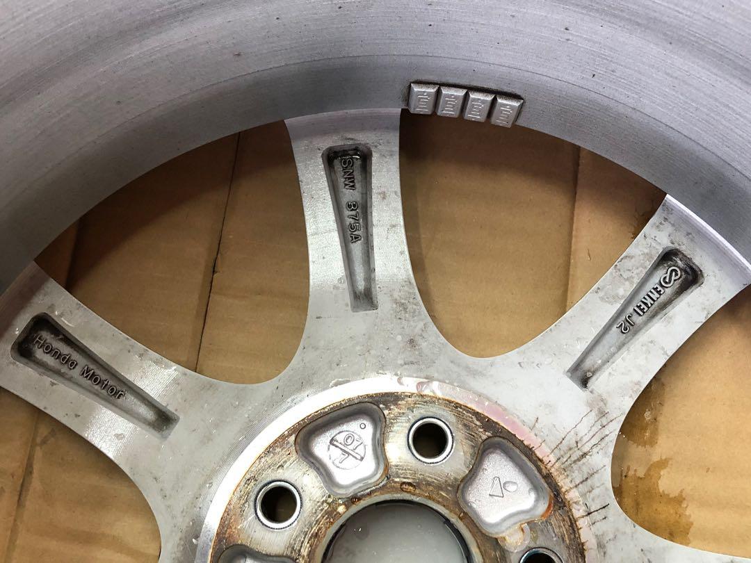 Honda FD2 TypeR stock wheels, Car Accessories, Tyres & Rims on Carousell