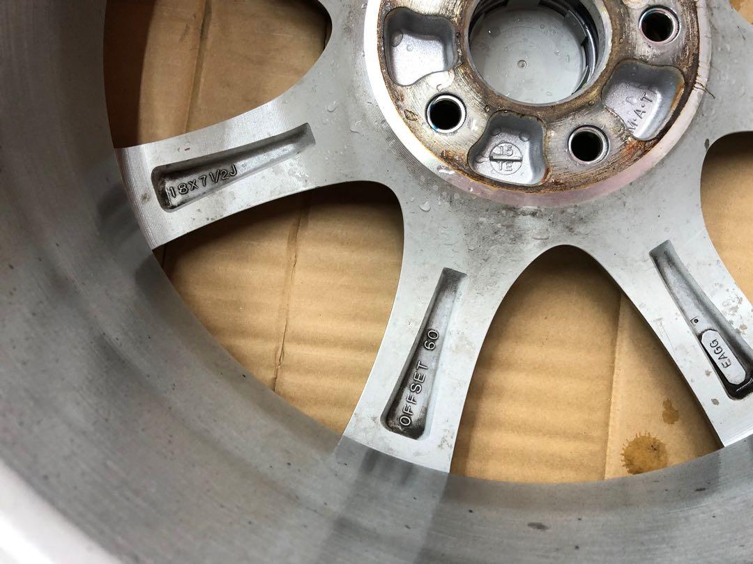 Honda FD2 TypeR stock wheels, Car Accessories, Tyres & Rims on Carousell