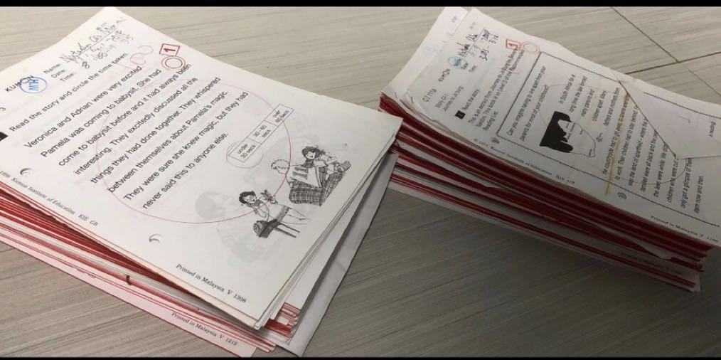 Kumon English level P5 to Sec1, Hobbies & Toys, Books & Magazines ...