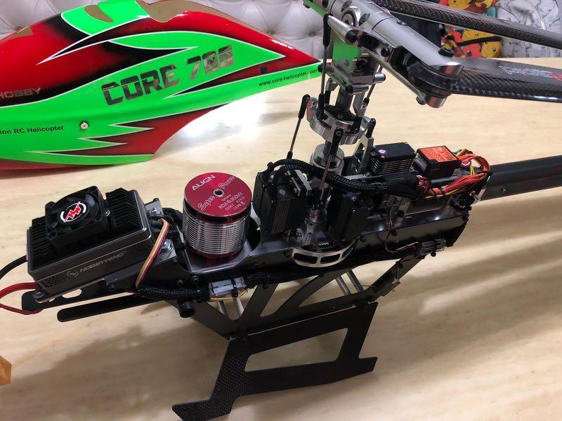 Made in Germany: Live-Hobby Core 700 Electric Helicopter, Hobbies ...