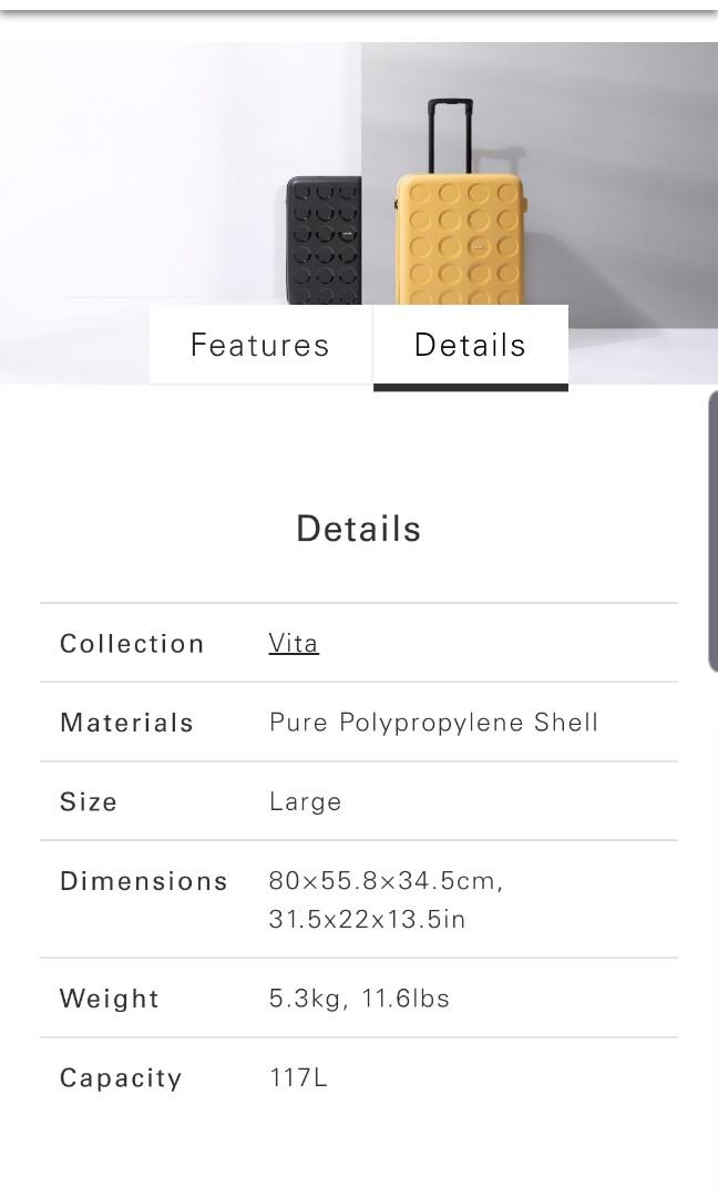 Lojel Vita large black, Hobbies & Toys, Travel, Travel Essentials ...