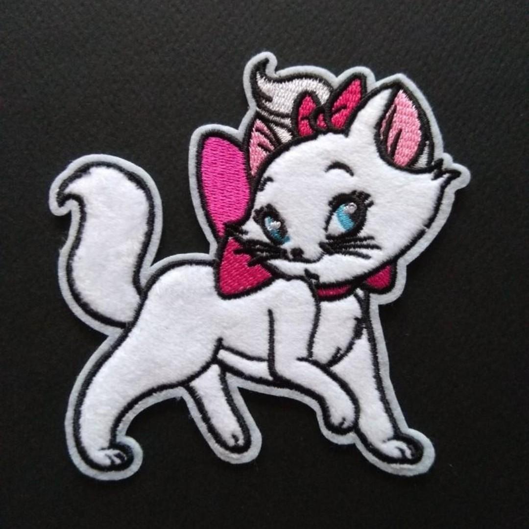 Marie Cat Disney The Aristocats Iron On Patch, Hobbies & Toys ...