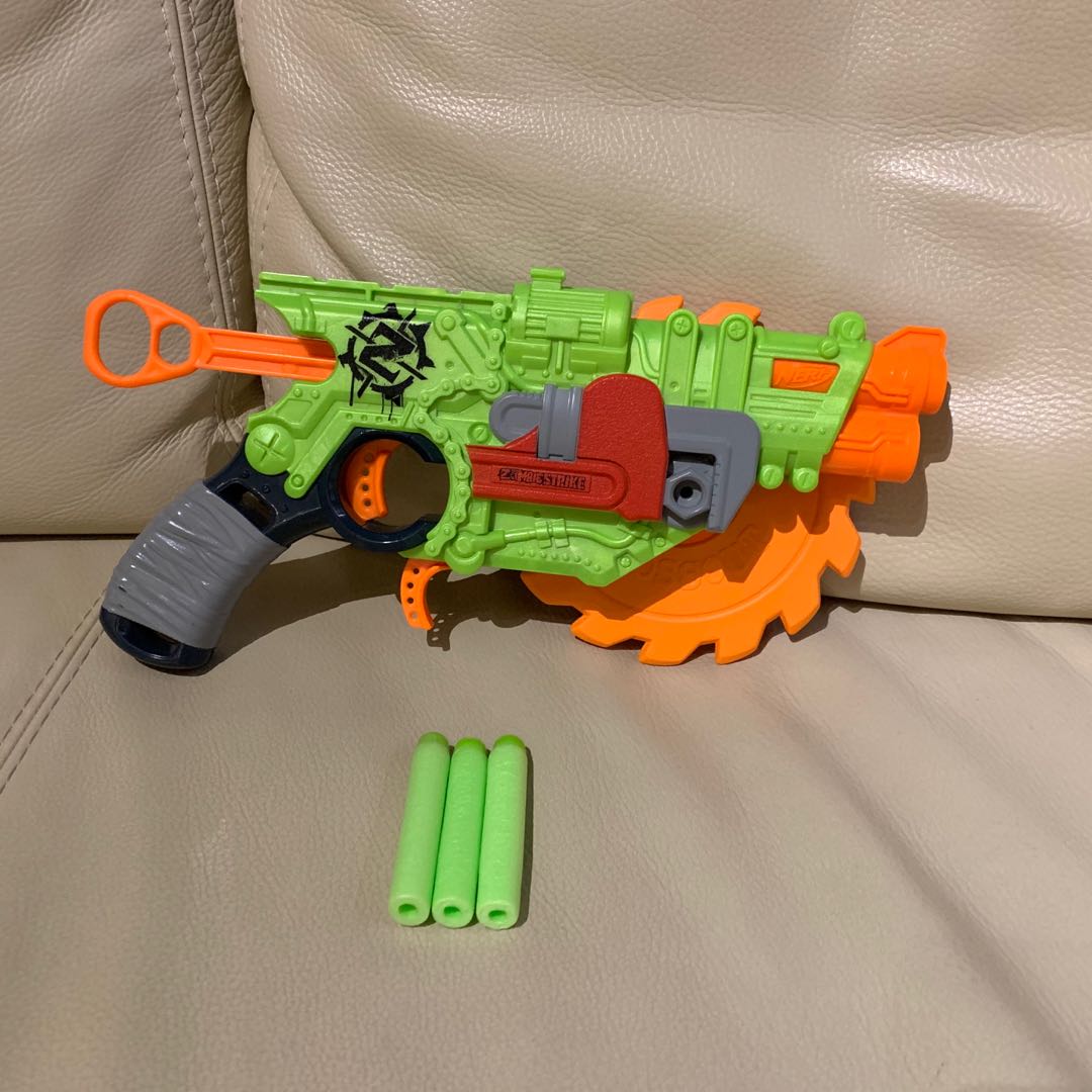 Nerf Zombie Strike Crosscut, Hobbies & Toys, Toys & Games on Carousell