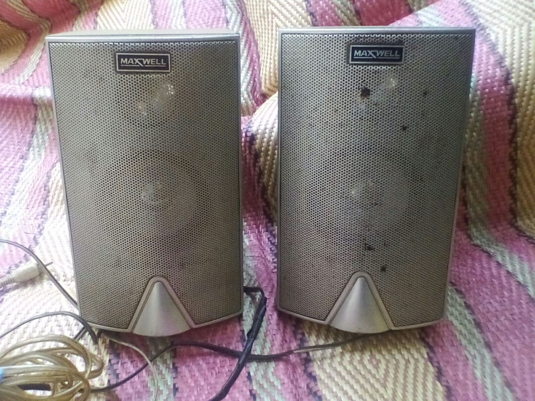 Old Maxwell Speakers for Desktop Computer, Audio, Soundbars, Speakers ...