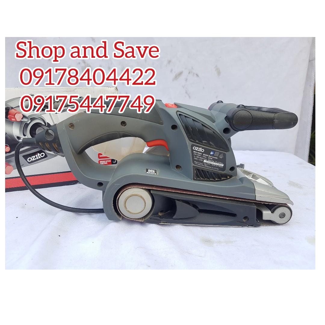 Ozito Belt Sander 850W, Furniture & Home Living, Cleaning & Homecare ...