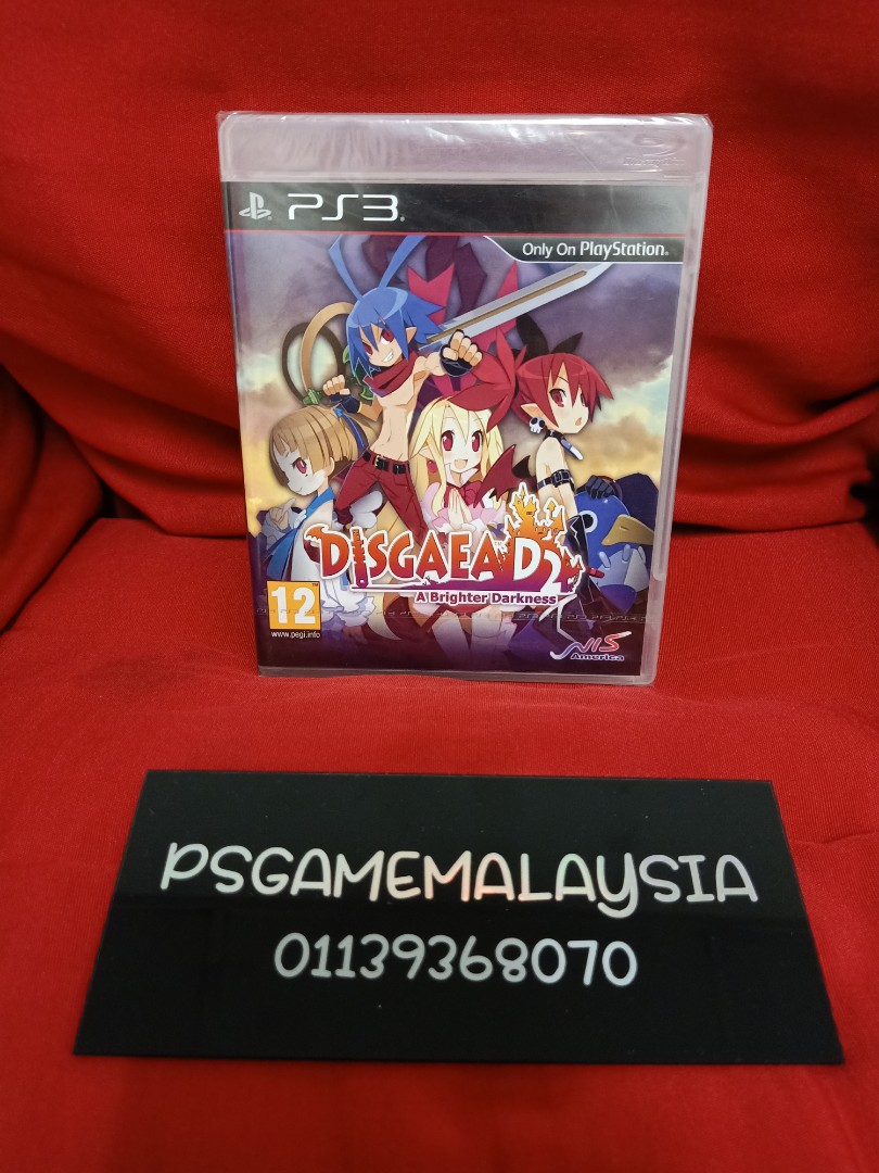 PS3 NEW DISGAEA D2 : A BRIGHTER DARKNESS, Video Gaming, Video Games, PlayStation on Carousell