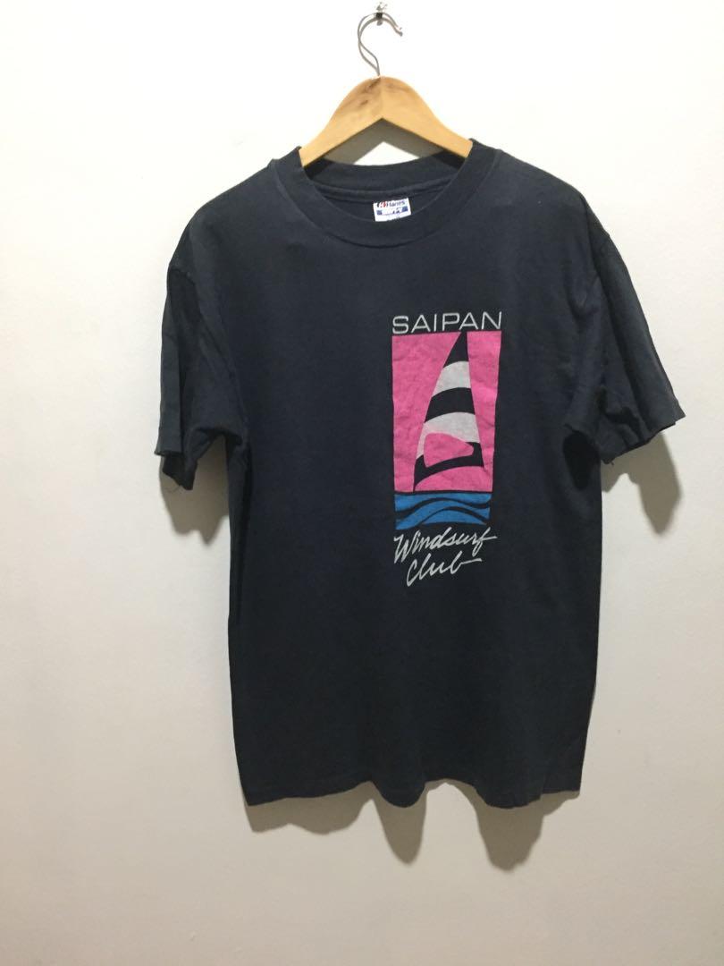 Saipan Windsurf Club Vintage Tshirt, Men's Fashion, Tops & Sets ...