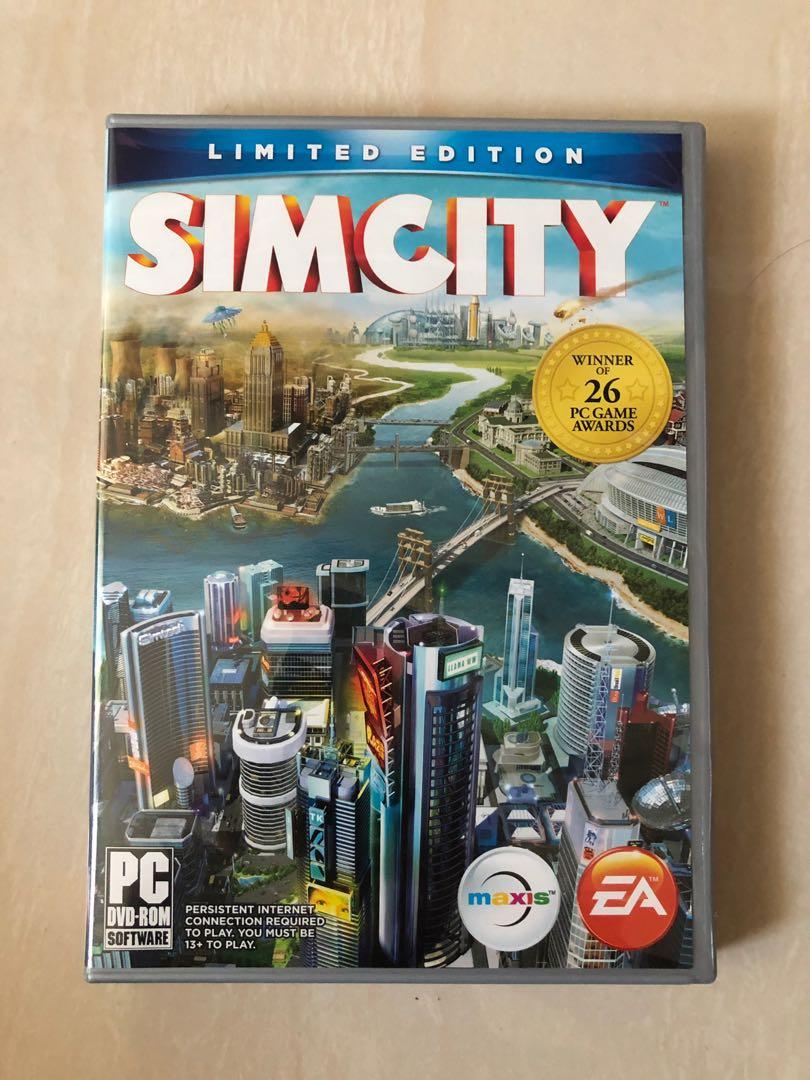 SimCity (Limited Edition), 電子遊戲, 遊戲機配件, 遊戲週邊商品 - Carousell