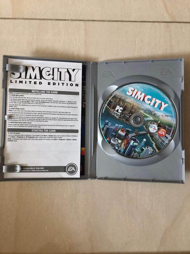 SimCity (Limited Edition), 電子遊戲, 遊戲機配件, 遊戲週邊商品 - Carousell
