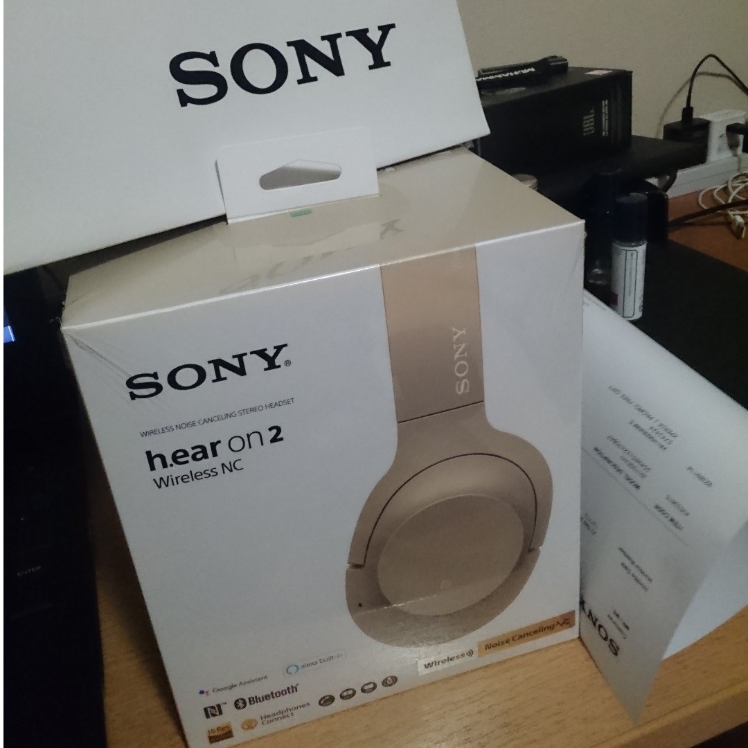 Sony WH-H900N Hear on 2, Audio, Headphones & Headsets on Carousell