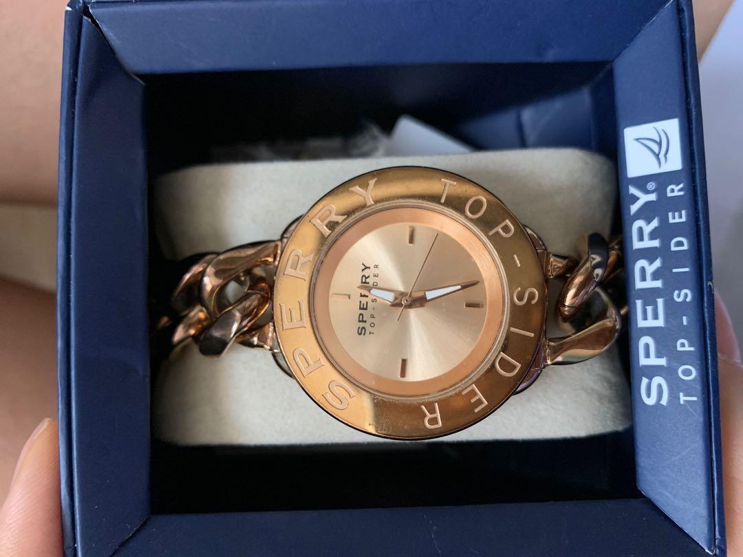 SPERRY Newport' Chain Link Bracelet Watch, 36mm, Women's Fashion ...