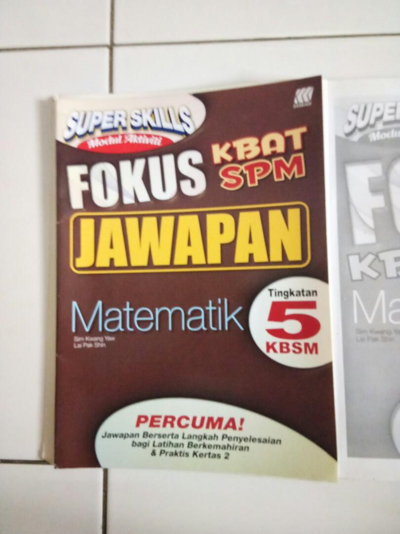 SPM Mathematics KBAT tingkatan 5, Hobbies & Toys, Books & Magazines ...