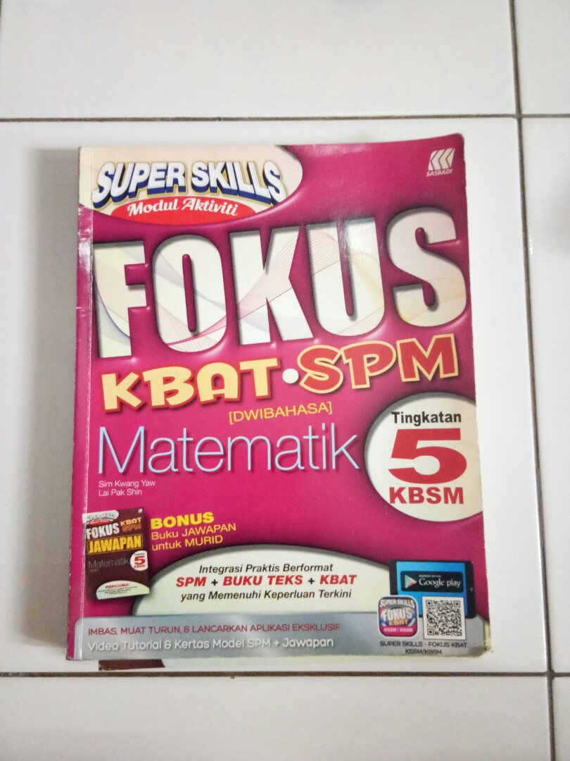 SPM Mathematics KBAT tingkatan 5, Hobbies & Toys, Books & Magazines ...