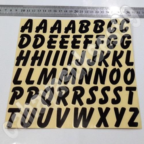 Stiker Kaca Etalase counter Sticker Cutting MOTOR Huruf Alphabet Abjad ...