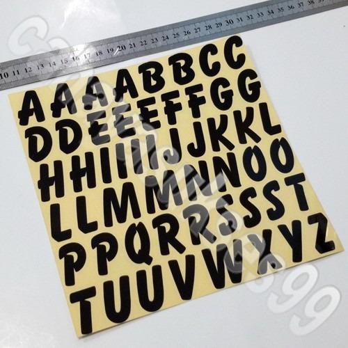 Stiker Kaca Etalase counter Sticker Cutting MOTOR Huruf Alphabet Abjad ...
