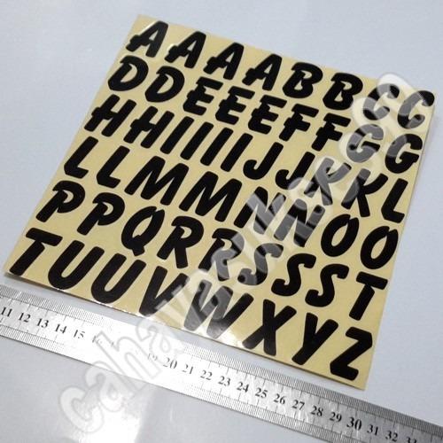 Stiker Kaca Etalase counter Sticker Cutting MOTOR Huruf Alphabet Abjad ...