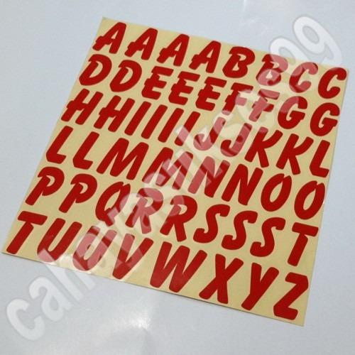 Stiker Kaca Etalase counter Sticker Cutting MOTOR Huruf Alphabet Abjad ...