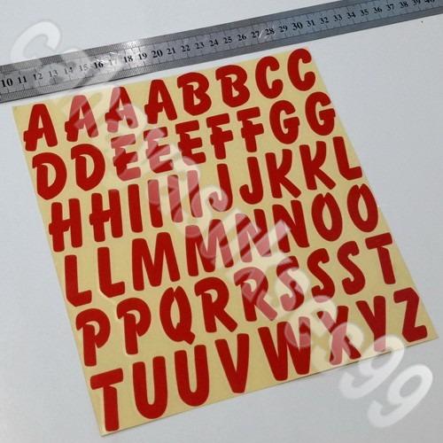 Stiker Kaca Etalase counter Sticker Cutting MOTOR Huruf Alphabet Abjad ...