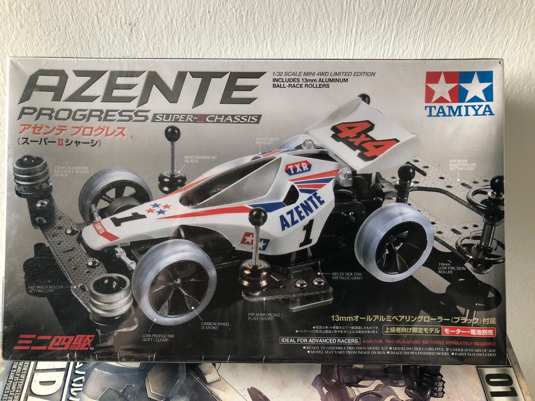 Tamiya Limited Edition Mini 4WD Azente Progress (Super-II Chassis ...