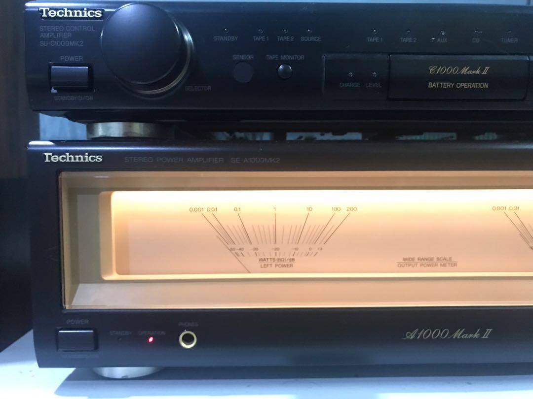 Technics SE-A1000 MKII + Technics SE-A1000 MKII, Audio, Portable Audio Accessories on Carousell