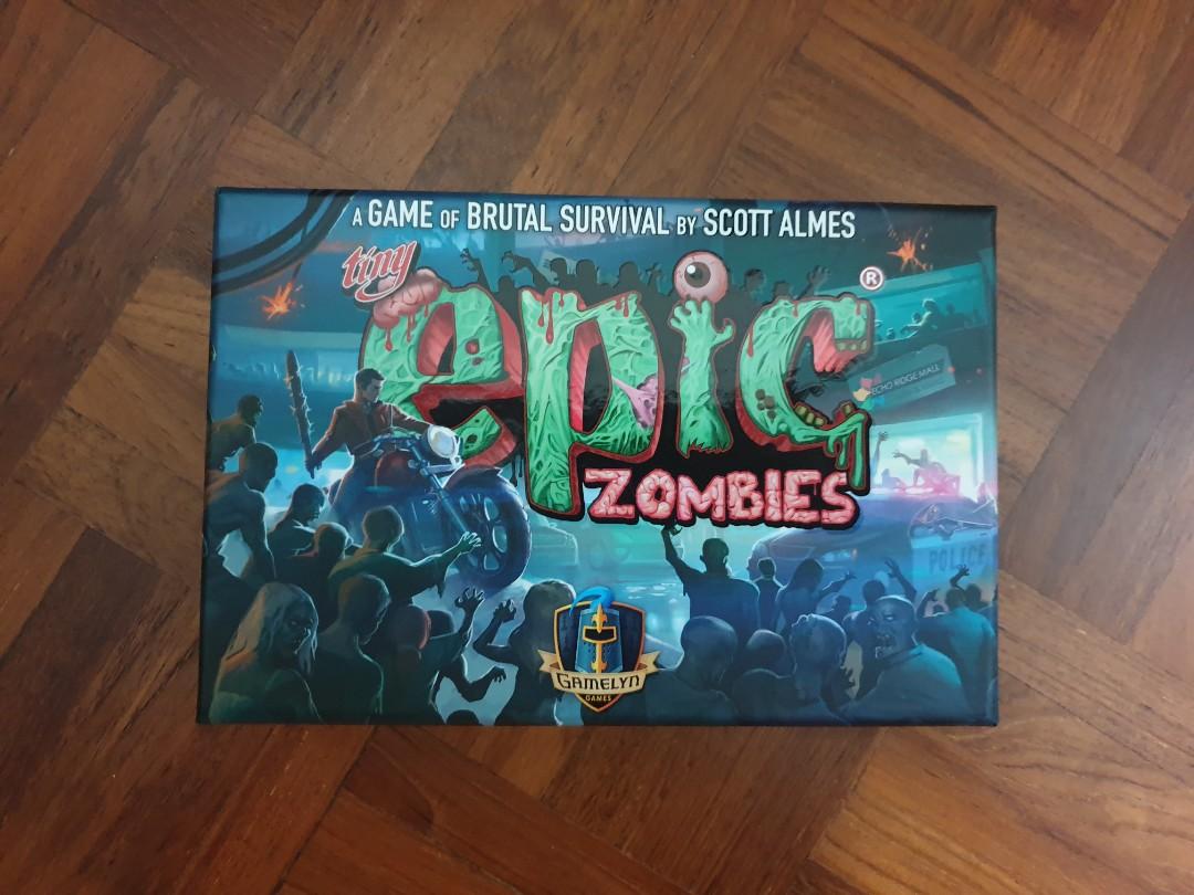 Tiny Epic Zombies Deluxe Edition + Neoprene Playmat, Hobbies & Toys ...