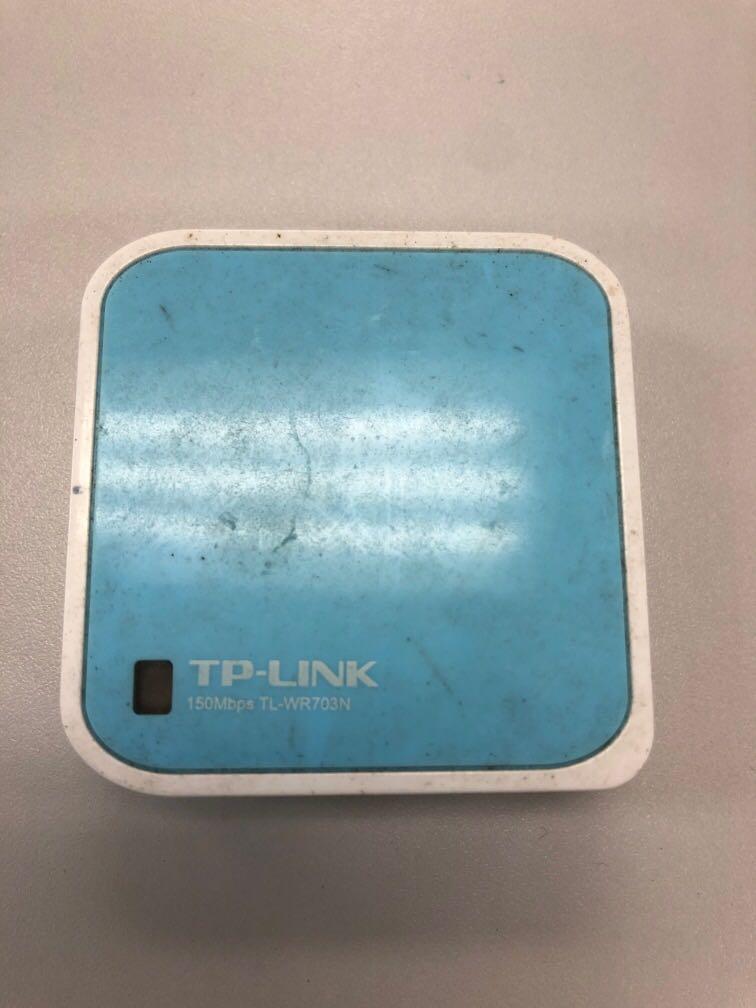 TP-LINK TL-WR703N, 電腦＆科技, 電腦周邊及配件, Wifi及上網相關產品 - Carousell