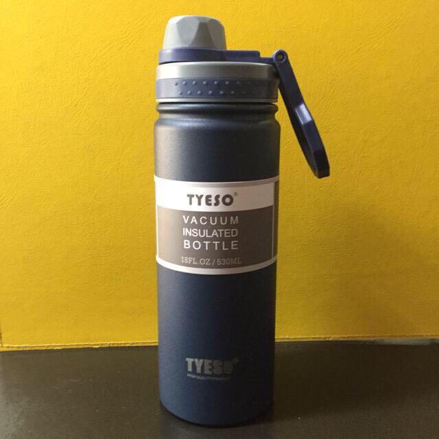 TYESO Vacuum Insulated Bottle Thermos, Furniture & Home Living, Kitchenware & Tableware, Water ...