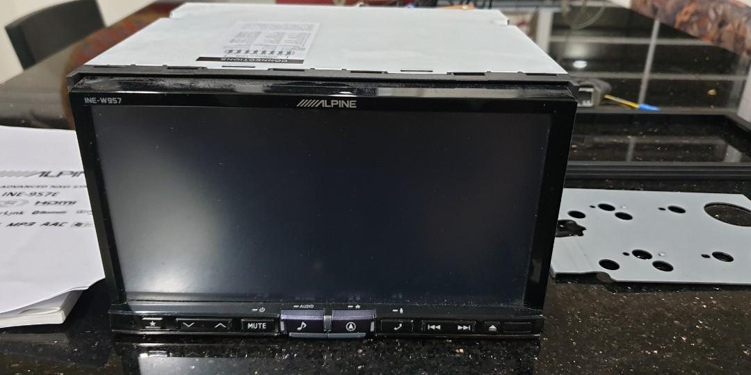Alpine INE W957 Head Unit, Car Accessories, Accessories on Carousell