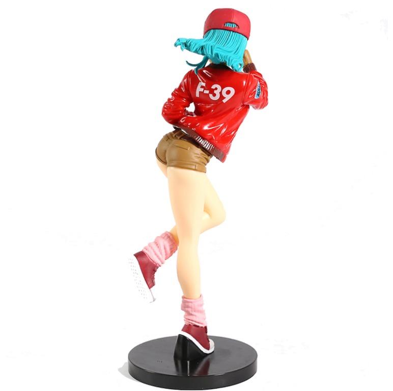 Anime Dragon Ball Z GLITTER & GLAMOURS Bulma 2 Scultures BIG PVC Action ...