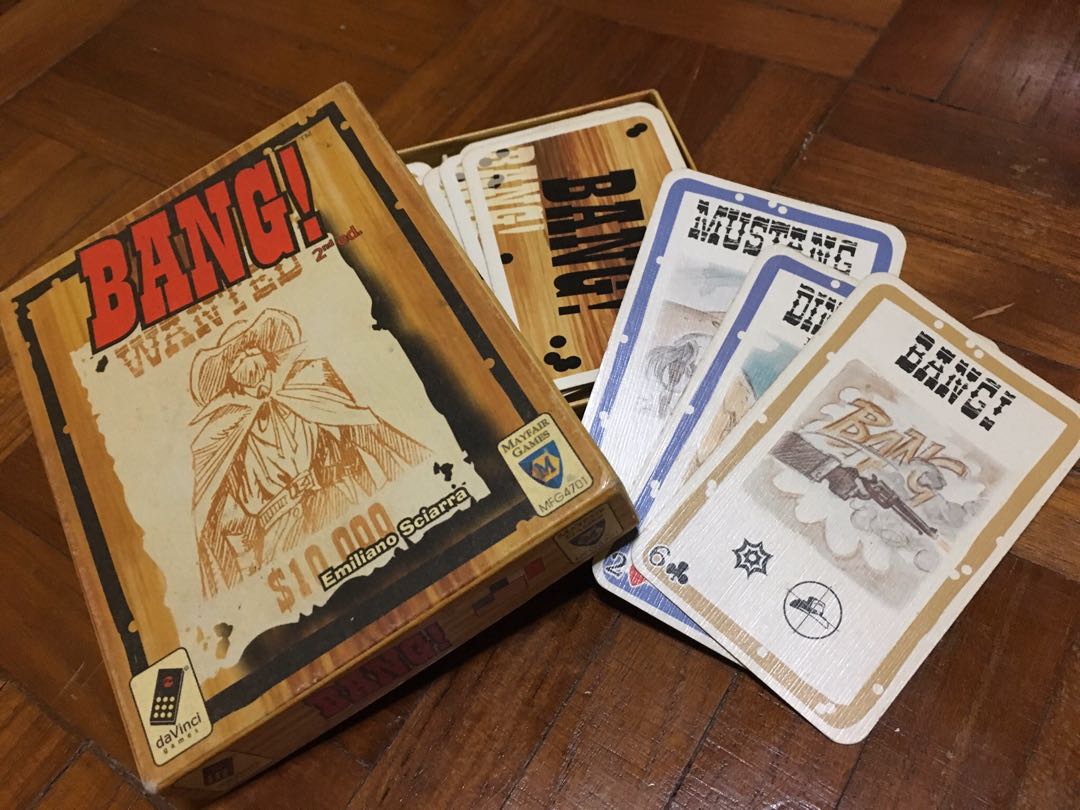 BANG! card game, Hobbies & Toys, Toys & Games on Carousell
